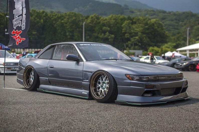 Nissan Silvia S13 Spirit Rei Miyabi Widebody Kit UNPAINTED Resin - Etsy