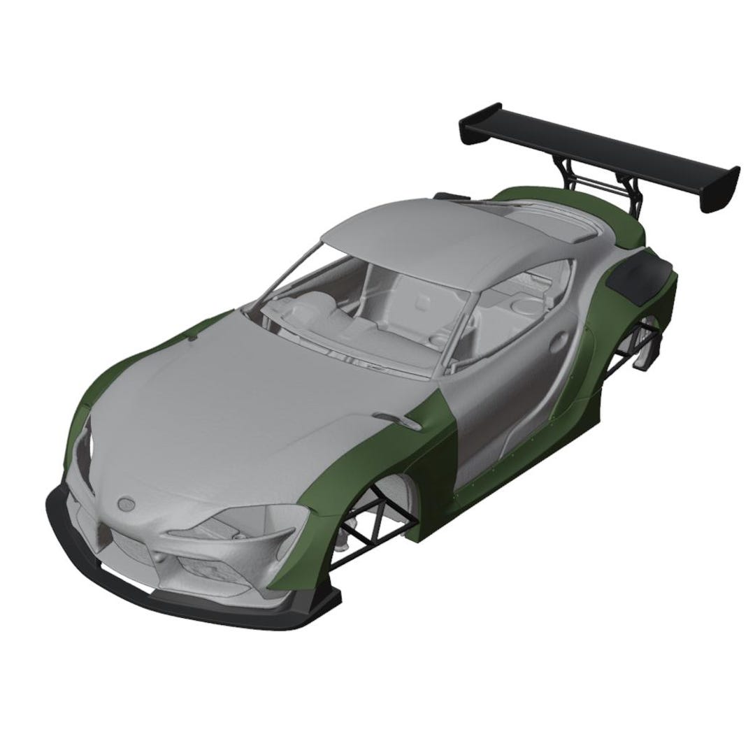 Toyota Supra A90 HKS Bodykit for Tamiya - Etsy