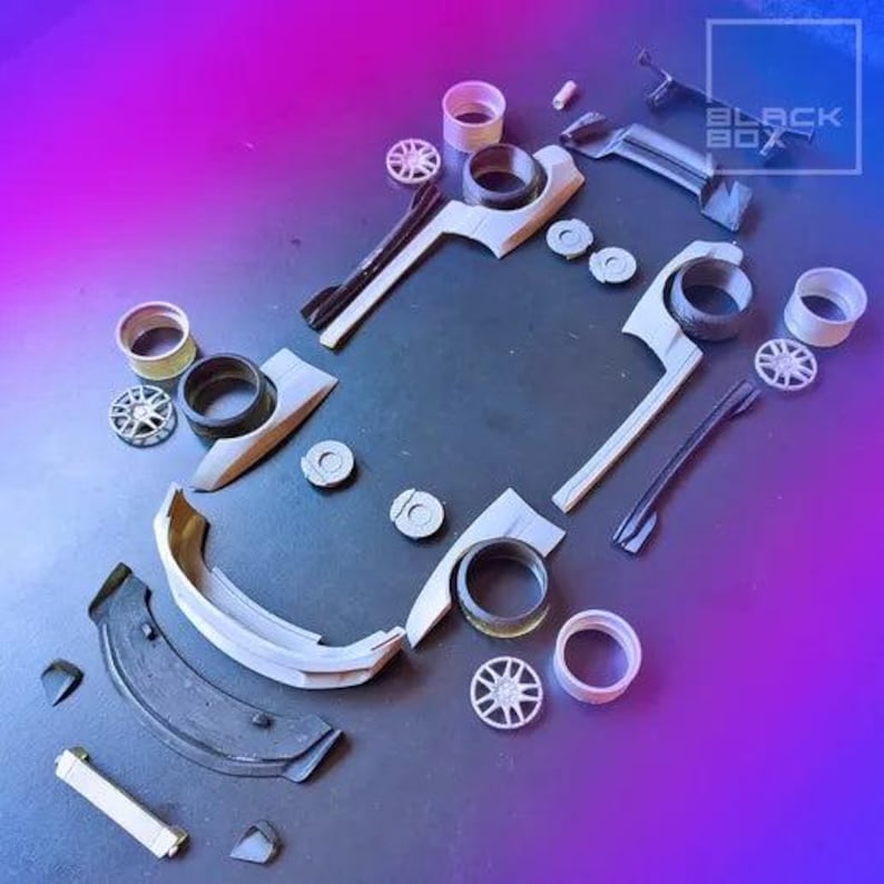 Mazda Miata MX-5 NA Widebody Kit for Tamiya UNPAINTED Resin - Etsy