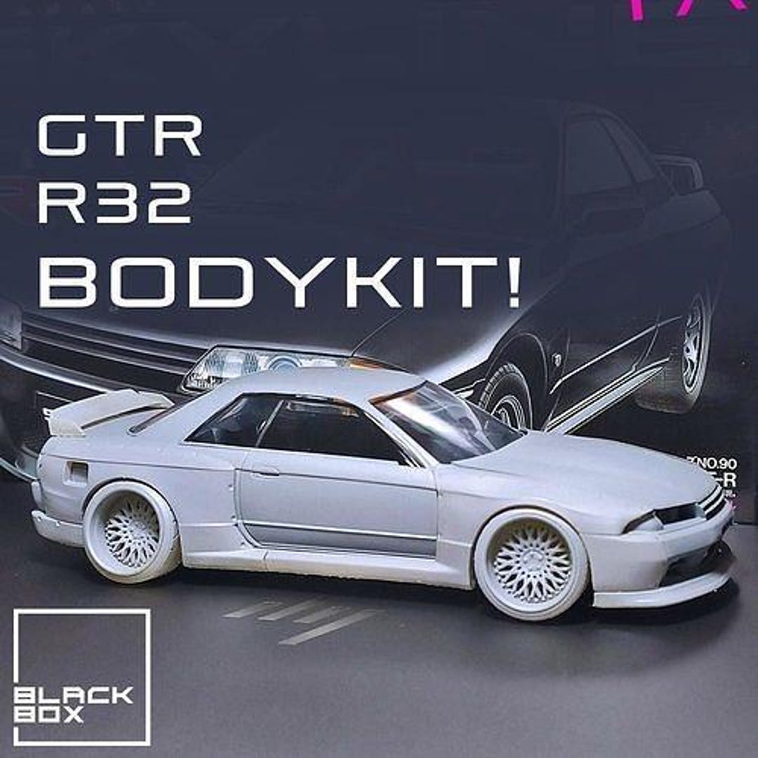 Nissan Skyline GT-R R 32 Rocket Bunny Widebody Kit - Etsy