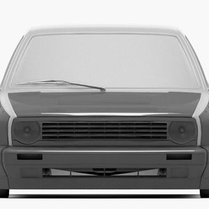 Volkswagen Golf MK2 Pandem Widebody Kit Resin Scale Model Cars ...