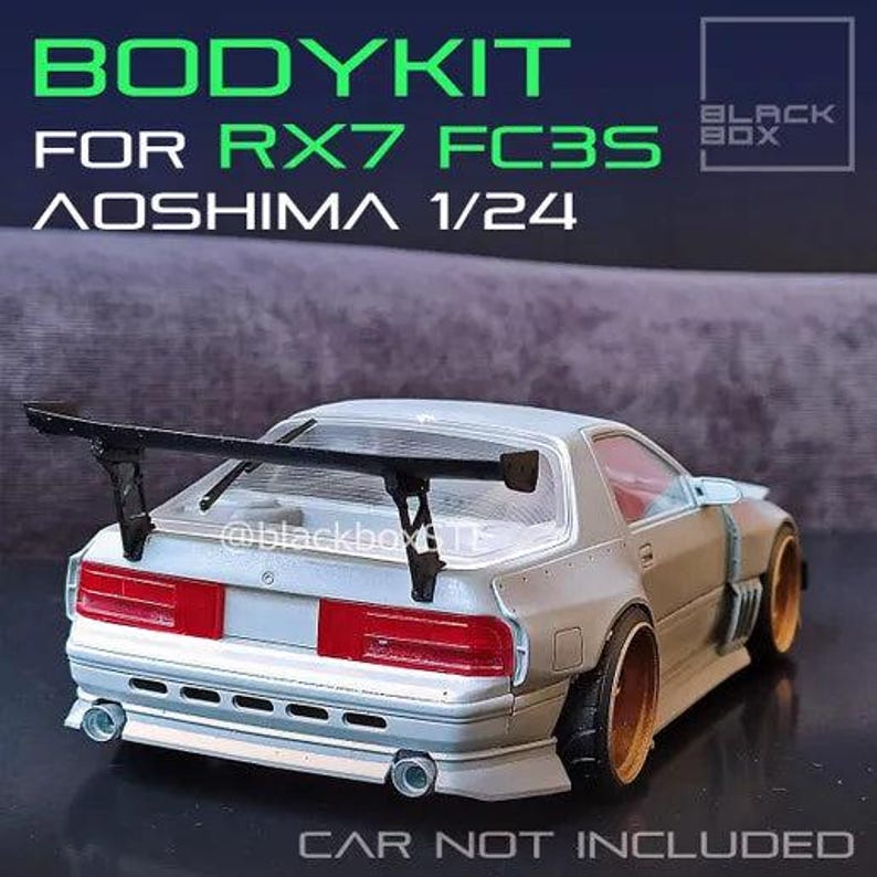 Mazda RX-7 FC3 Widebody Kit for Aoshima Resin - Etsy Australia