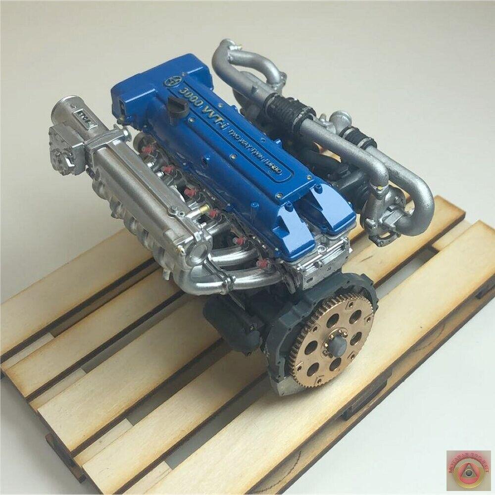 Toyota Supra 2JZ GTE Vvt-i Engine Resin UNPAINTED - Etsy