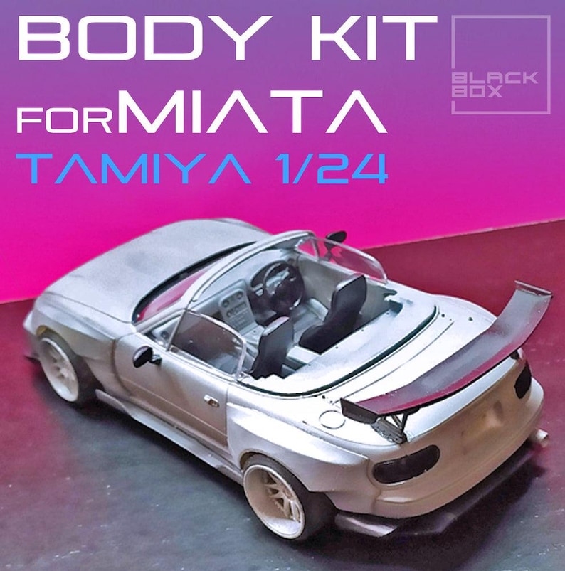 Mazda Miata MX-5 NA Widebody Kit for Tamiya UNPAINTED Resin - Etsy