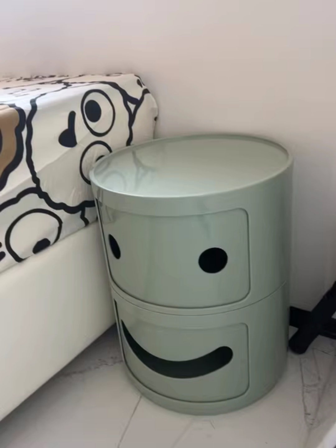 Creative Smiley Face Bedside Table for Children - Etsy