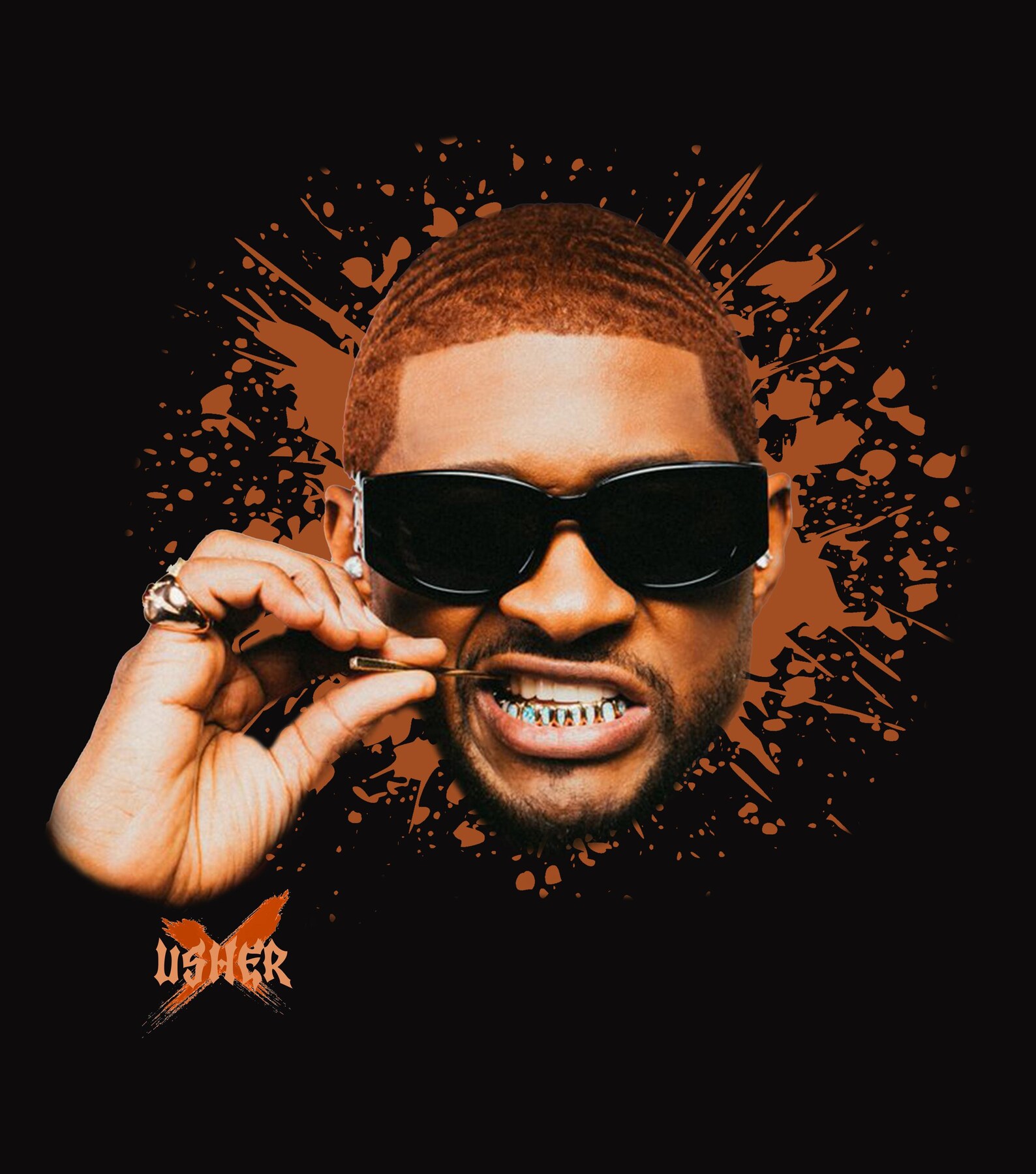 Usher Tour T Shirt Design PNG Instant Download 300 Dpi Png - Etsy