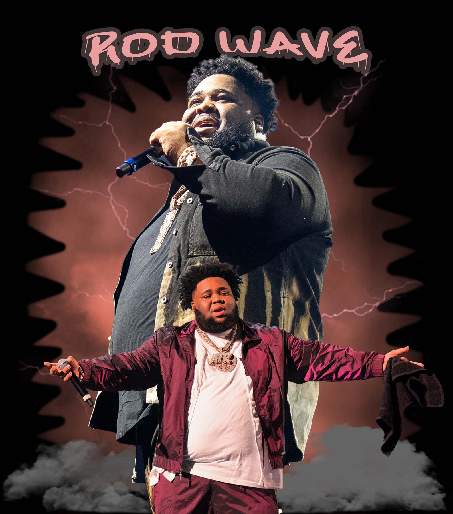 ROD WAVE T Shirt Design PNG Instant Download 300 Dpi Png - Etsy