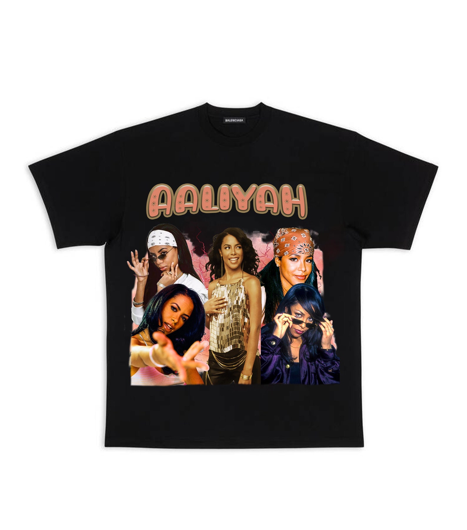 AALIYAH T Shirt Design PNG Instant Download 300 Dpi Png - Etsy