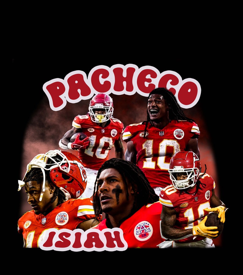 ISIAH PACHECO T Shirt Design PNG Instant Download 300 Dpi Png - Etsy