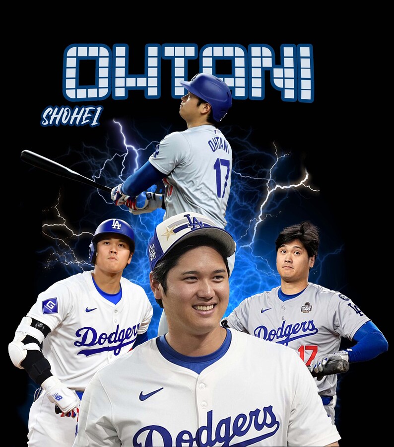 Shohei Ohtani T Shirt Design PNG Instant Download 300 Dpi Png - Etsy