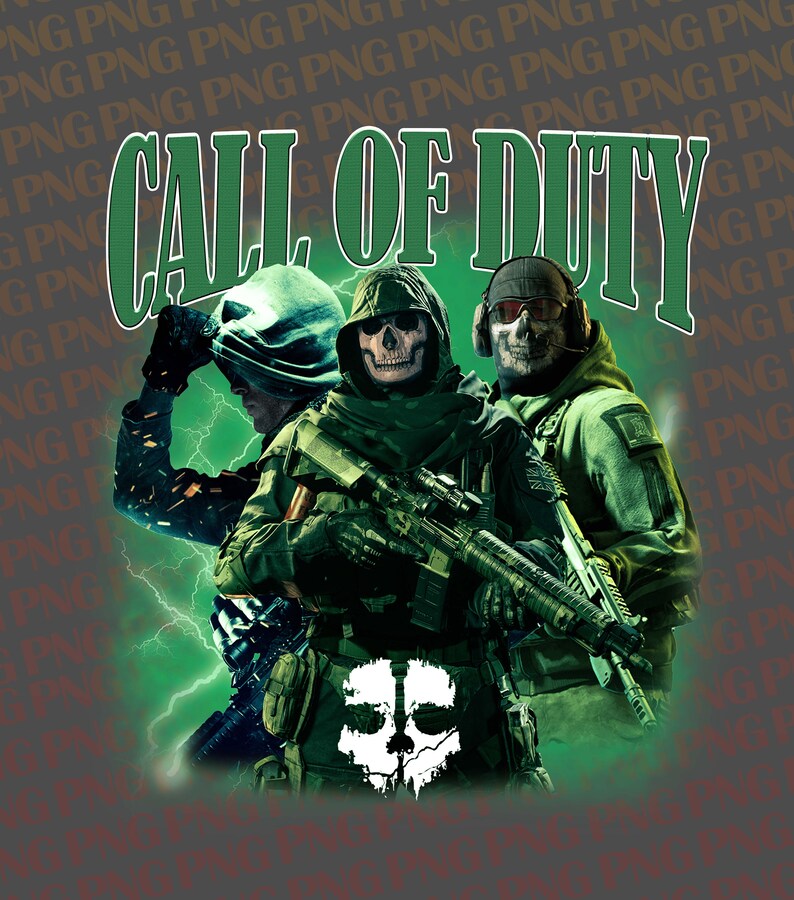 Call of Duty T Shirt Design PNG Instant Download 300 Dpi Png - Etsy UK