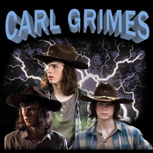 CARL GRIMES T Shirt Design PNG Instant Download 300 Dpi Png - Etsy
