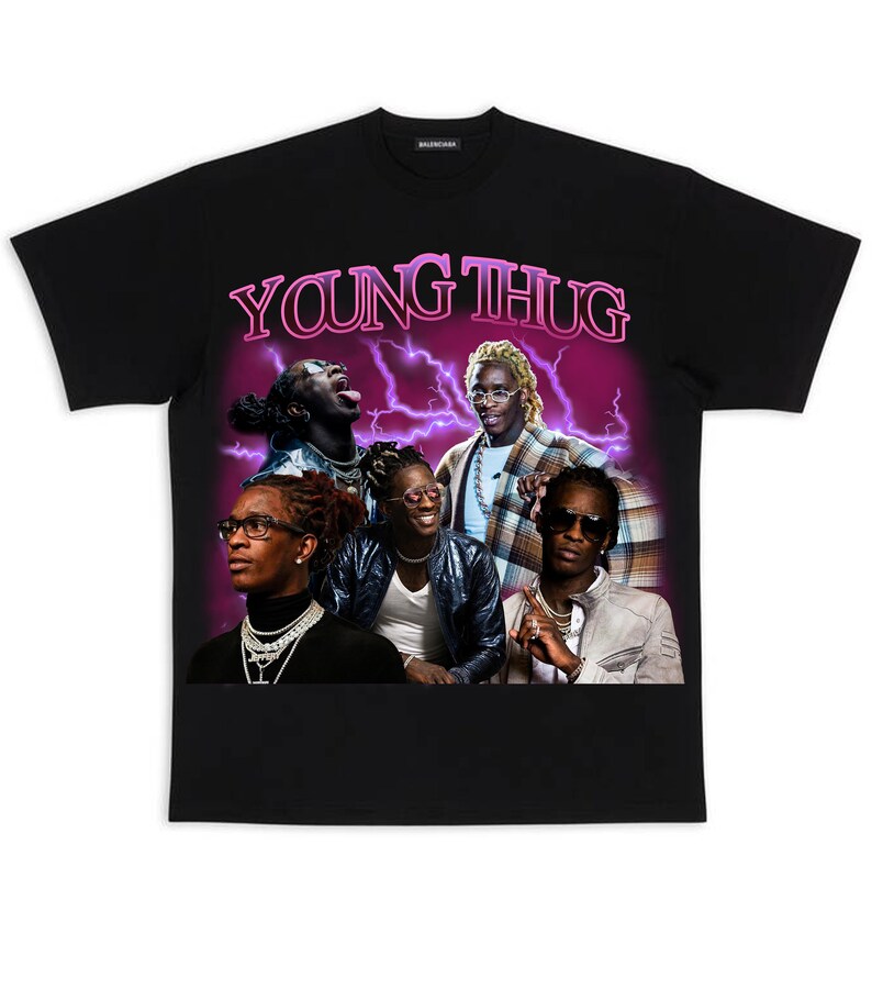 Young Thug T Shirt Design PNG Instant Download 300 Dpi Png - Etsy