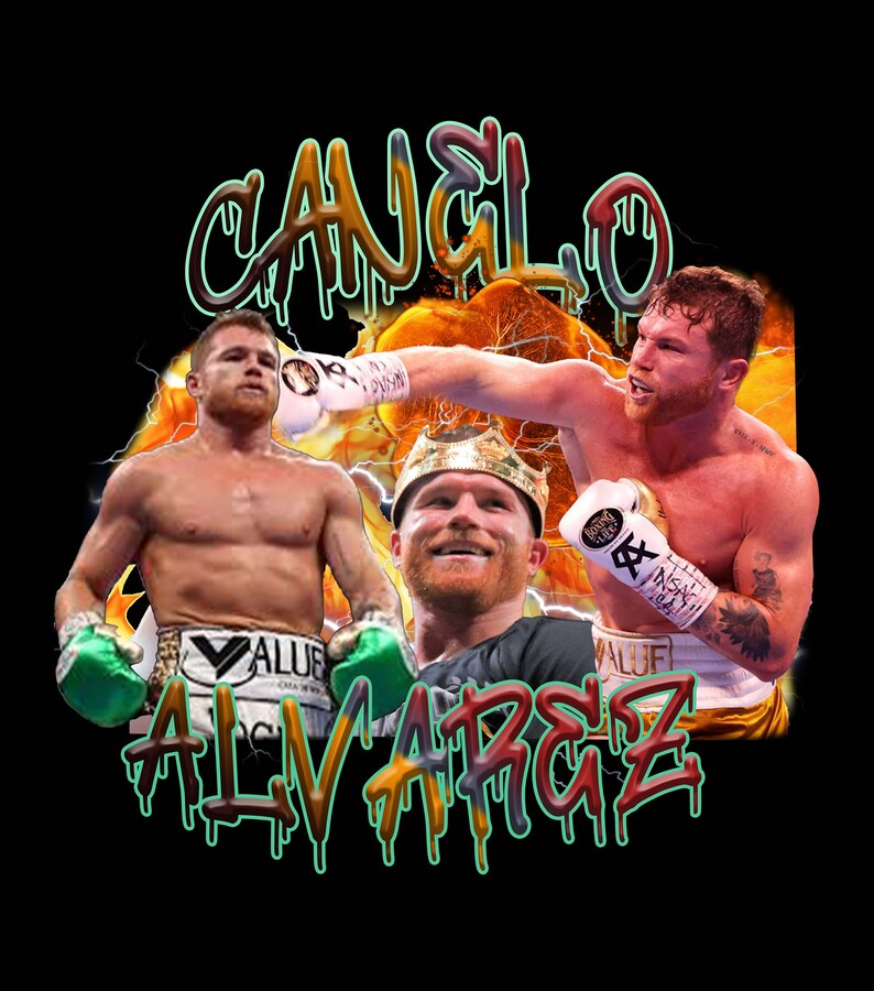 Canelo Alvarez T Shirt Design PNG Instant Download 300 Dpi Png - Etsy