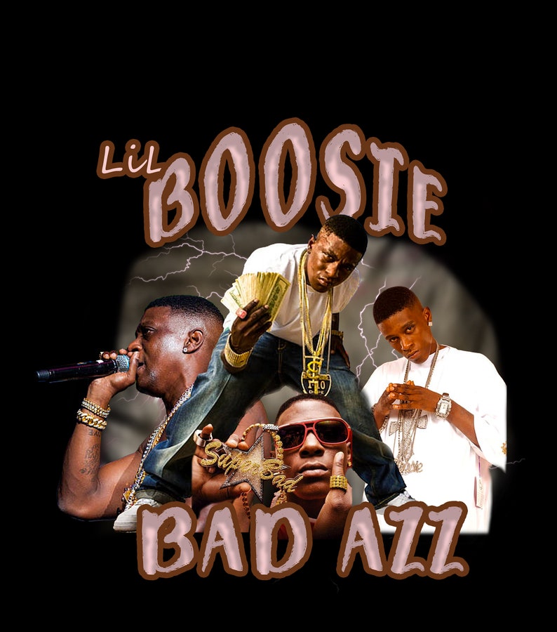 Lil Boosie Bad Azz T Shirt Design PNG Instant Download 300 Dpi Png - Etsy