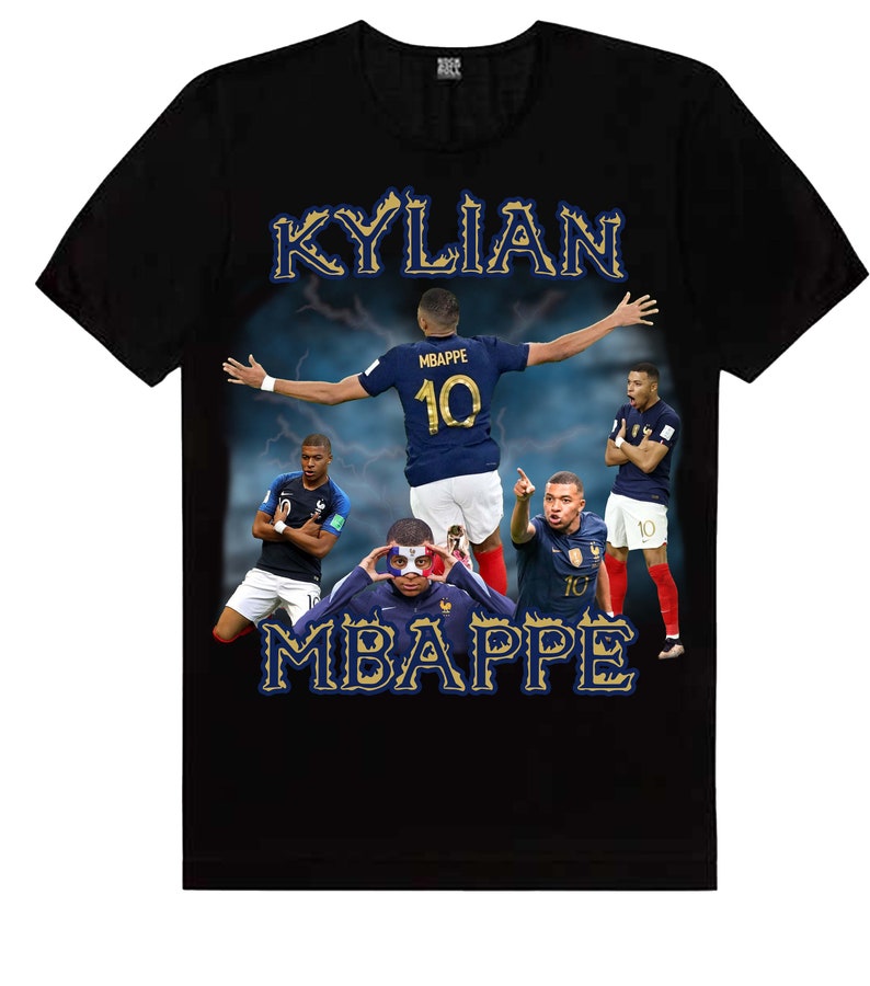 KYLIAN MBAPPE T Shirt Design PNG Instant Download 300 Dpi Png - Etsy