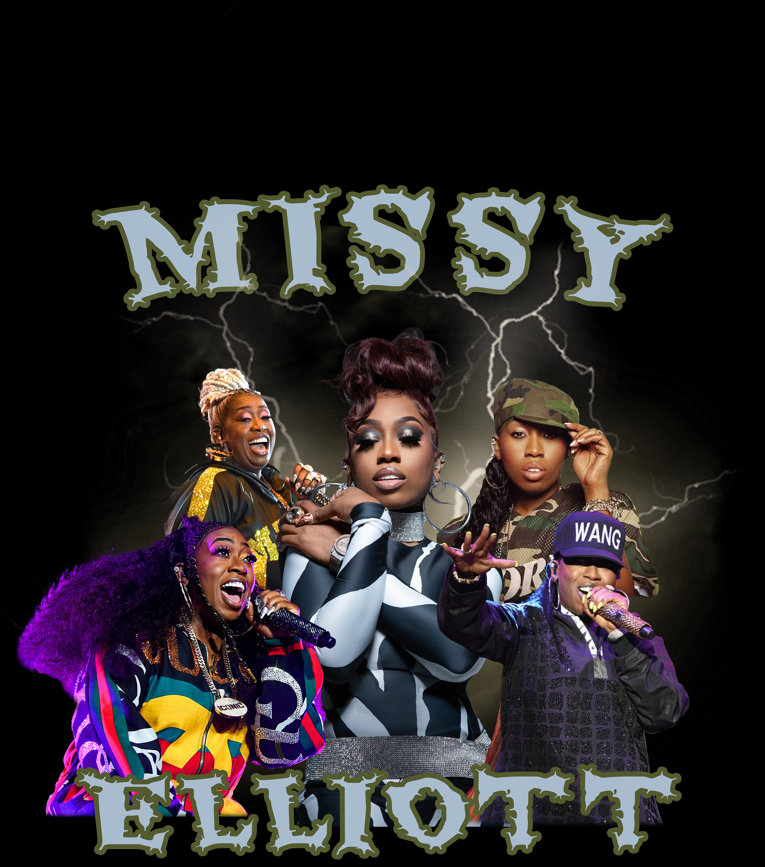 Missy Elliott T Shirt Design PNG Instant Download 300 Dpi Png - Etsy
