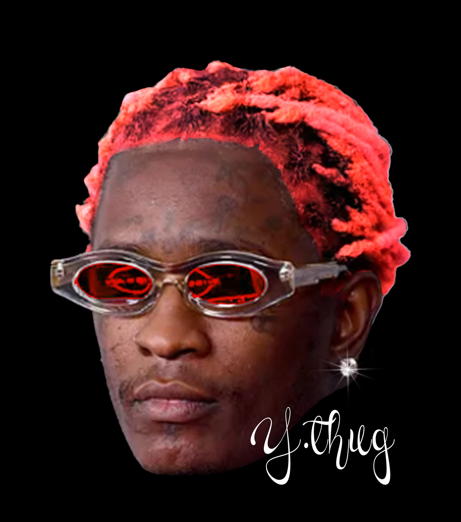 Young Thug T Shirt Design PNG Instant Download 300 Dpi Png - Etsy