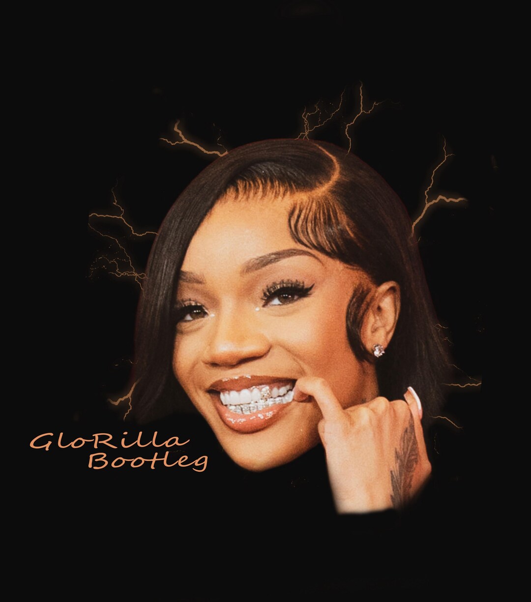 Glorilla Bootleg T Shirt Design PNG Instant Download 300 Dpi Png - Etsy