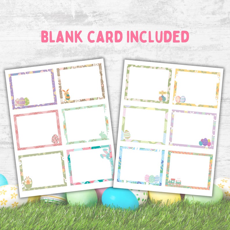 Easter Egg Hunt Scavenger Hunt Clue Cards, Indoor and Outdoor Printable ...