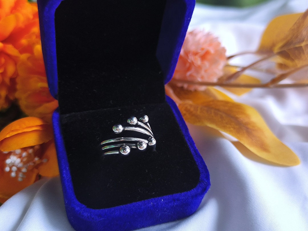 Silver Y2K Ring, Y2K Punk Gothic Ring, Chunky Silver Ring, Y2K Chunky ...