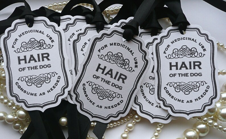 Bachelorette Party Favor Tags Bachelor Party Favor Tags Hair | Etsy