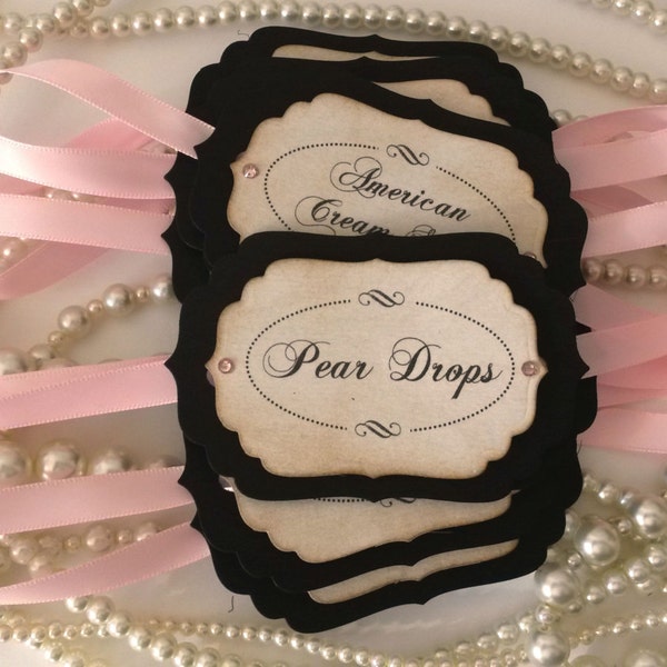 Candy Buffet Labels - Etsy
