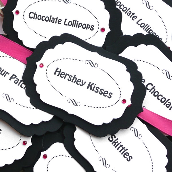 Candy Buffet Labels - Etsy
