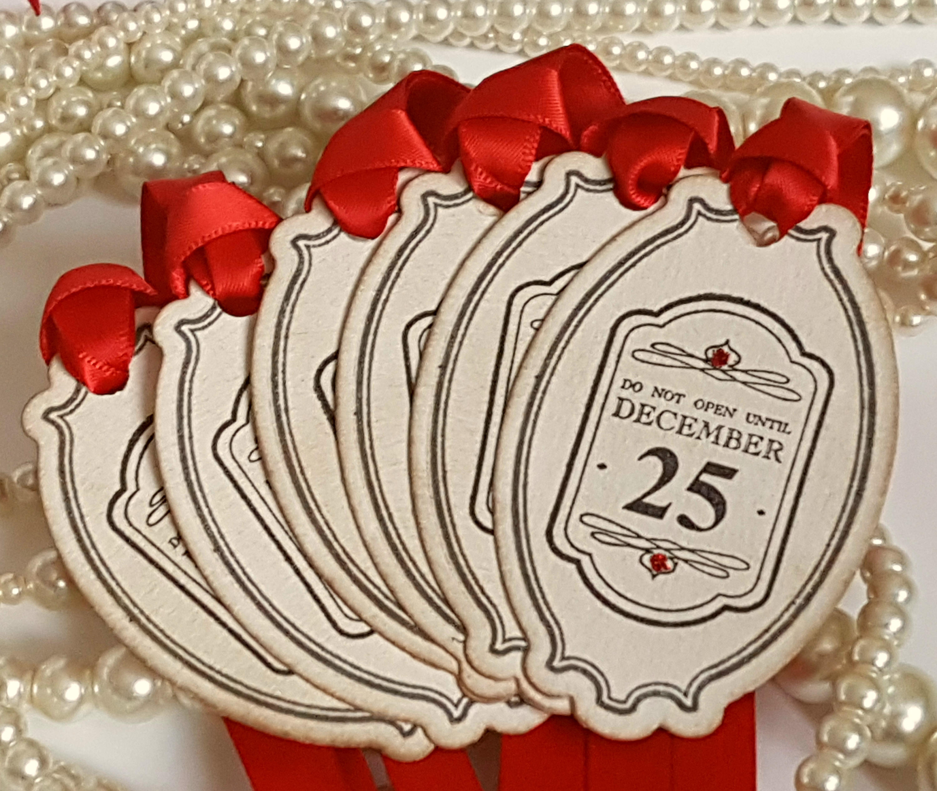 Do Not Open Until December 25th Tags Christmas Gifts | Etsy