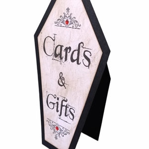 Gothic Cards Signs, Cards Sign, Coffin Signs, Halloween Sign, Halloween ...