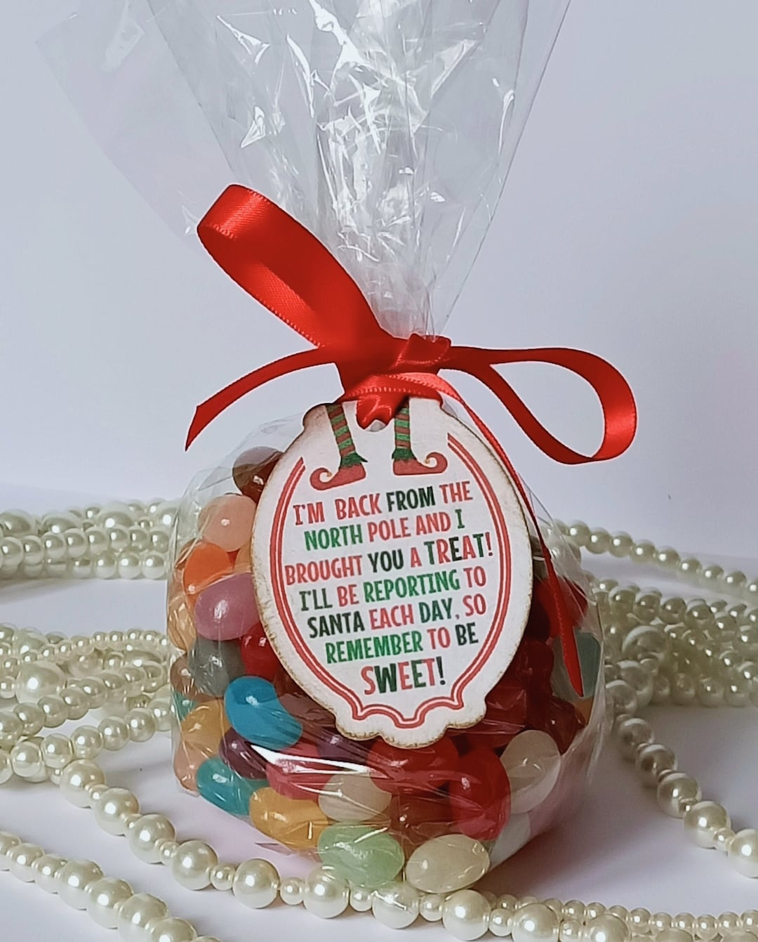 Elf Gift Tags, Christmas Gift Tags, Elf Sweet Tags, Vintage Christmas ...