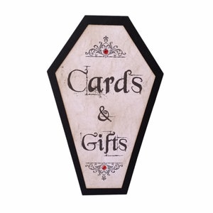 Gothic Cards Signs, Cards Sign, Coffin Signs, Halloween Sign, Halloween ...