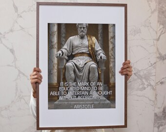 Thomas Hobbes, Quote, Philosophy Art, Exhibition Poster, Philosophy Art ...