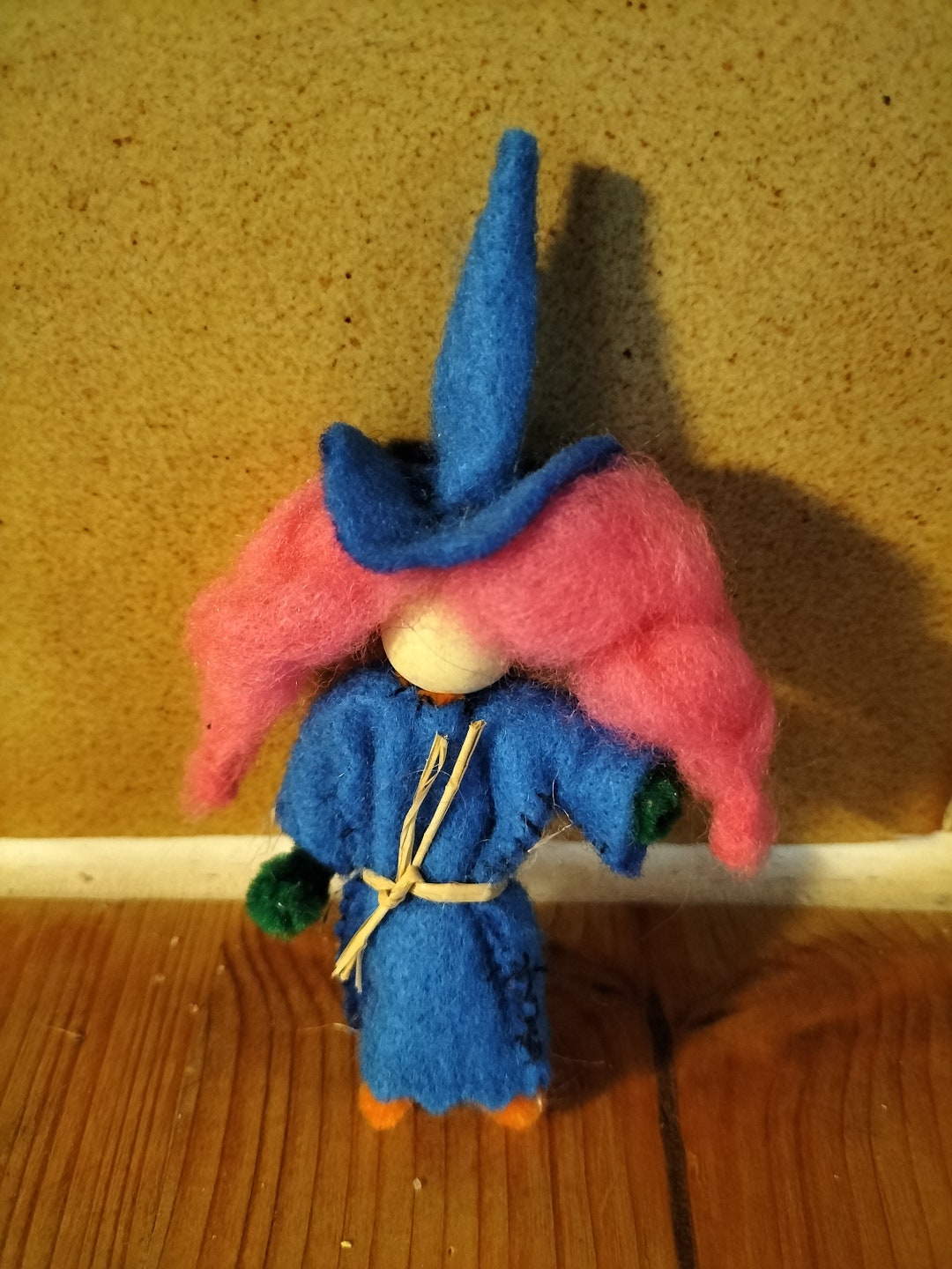Witch/pipe Cleaner/felt/felted Wool/steiner Pedagogy/halloween - Etsy