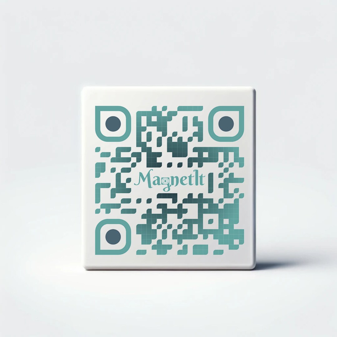 2x2 Inch Custom QR Code Magnet - Etsy