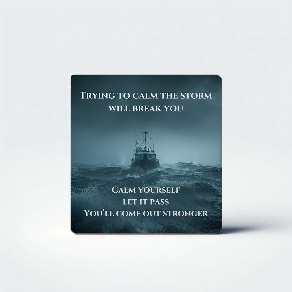 Weather the Storm - Motivational Quote Magnet Bundle (set of 9) 2x2 ...