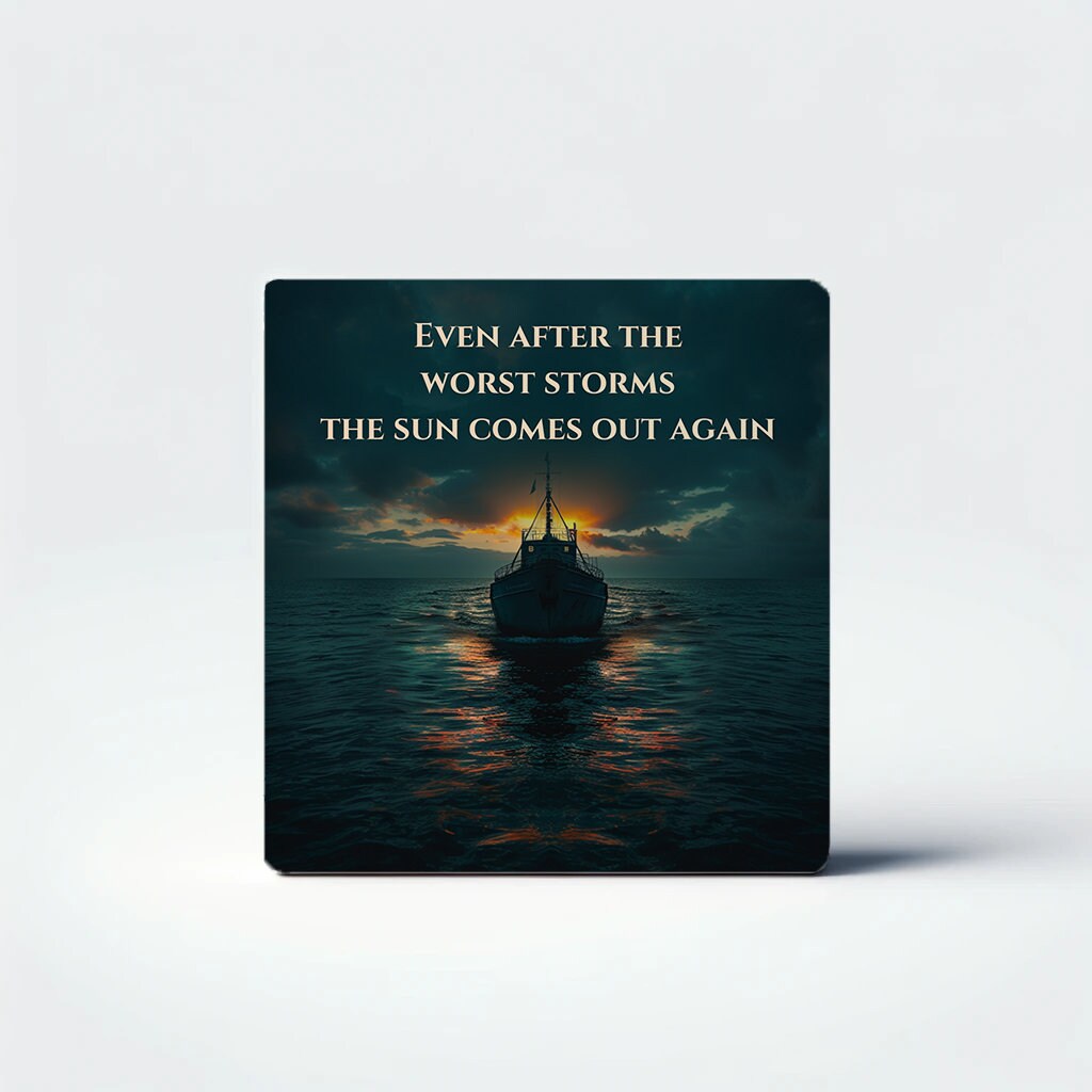 Weather the Storm - Motivational Quote Magnet Bundle (set of 9) 2x2 ...