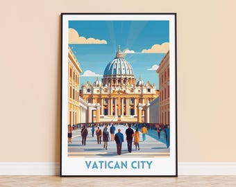 Digital Download St. Peter's Basilica, Vatican City, Rome, Italy Iconic ...