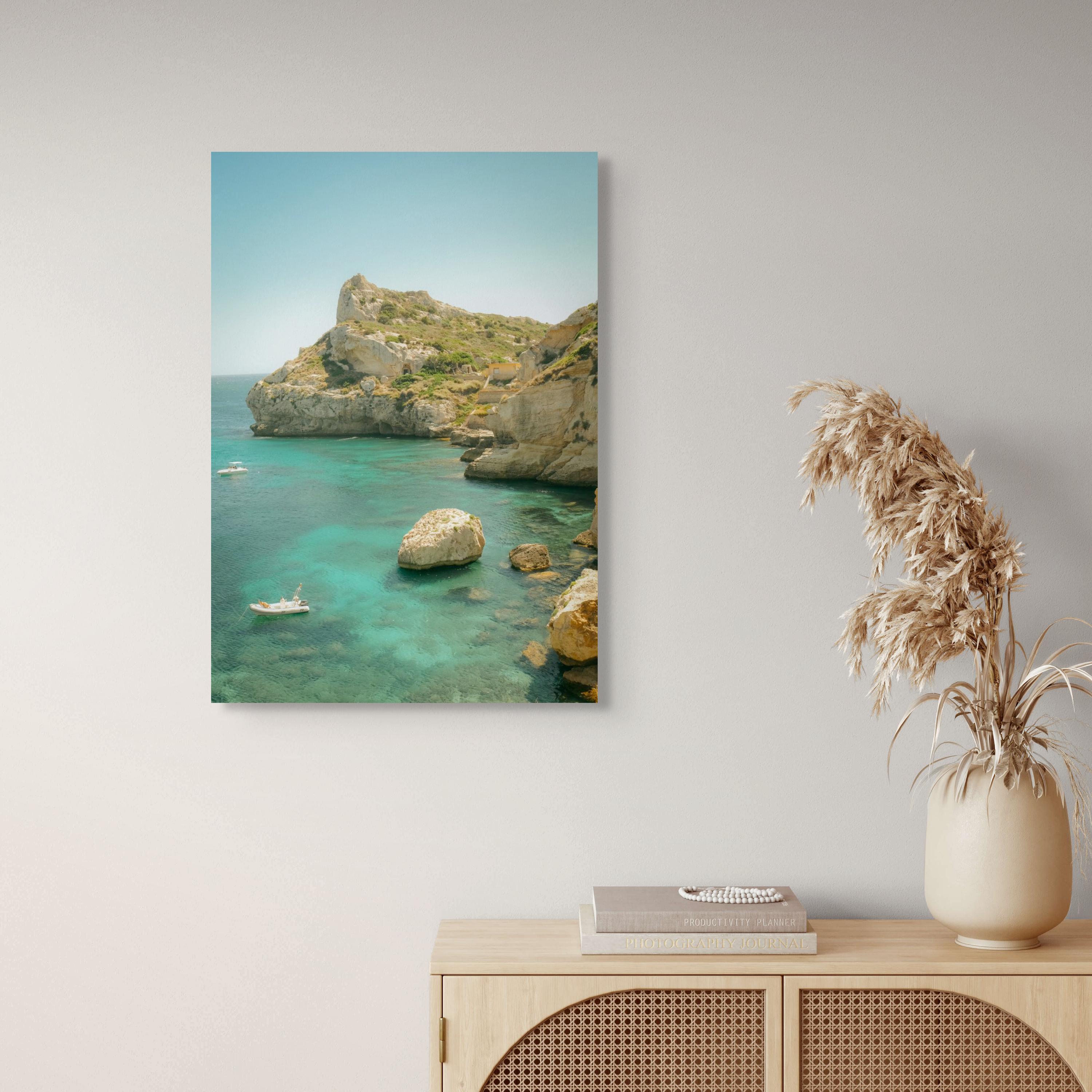 Sardinia Italy Wall Art, Italian Summer Home Decor, Vintage ...