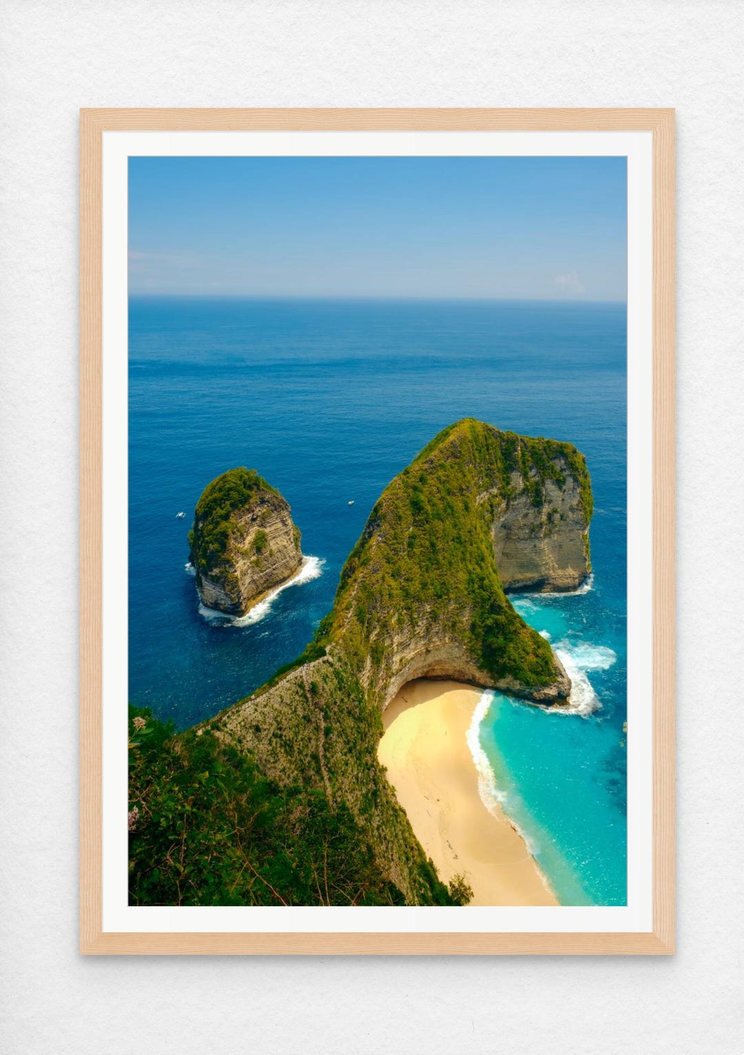 Bali Indonesia Wall Art, Beach Wall Decor, Nusa Penida Tropical ...