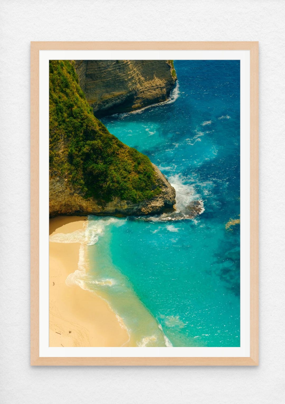 Bali Indonesia Wall Art, Beach Wall Decor, Nusa Penida Tropical ...
