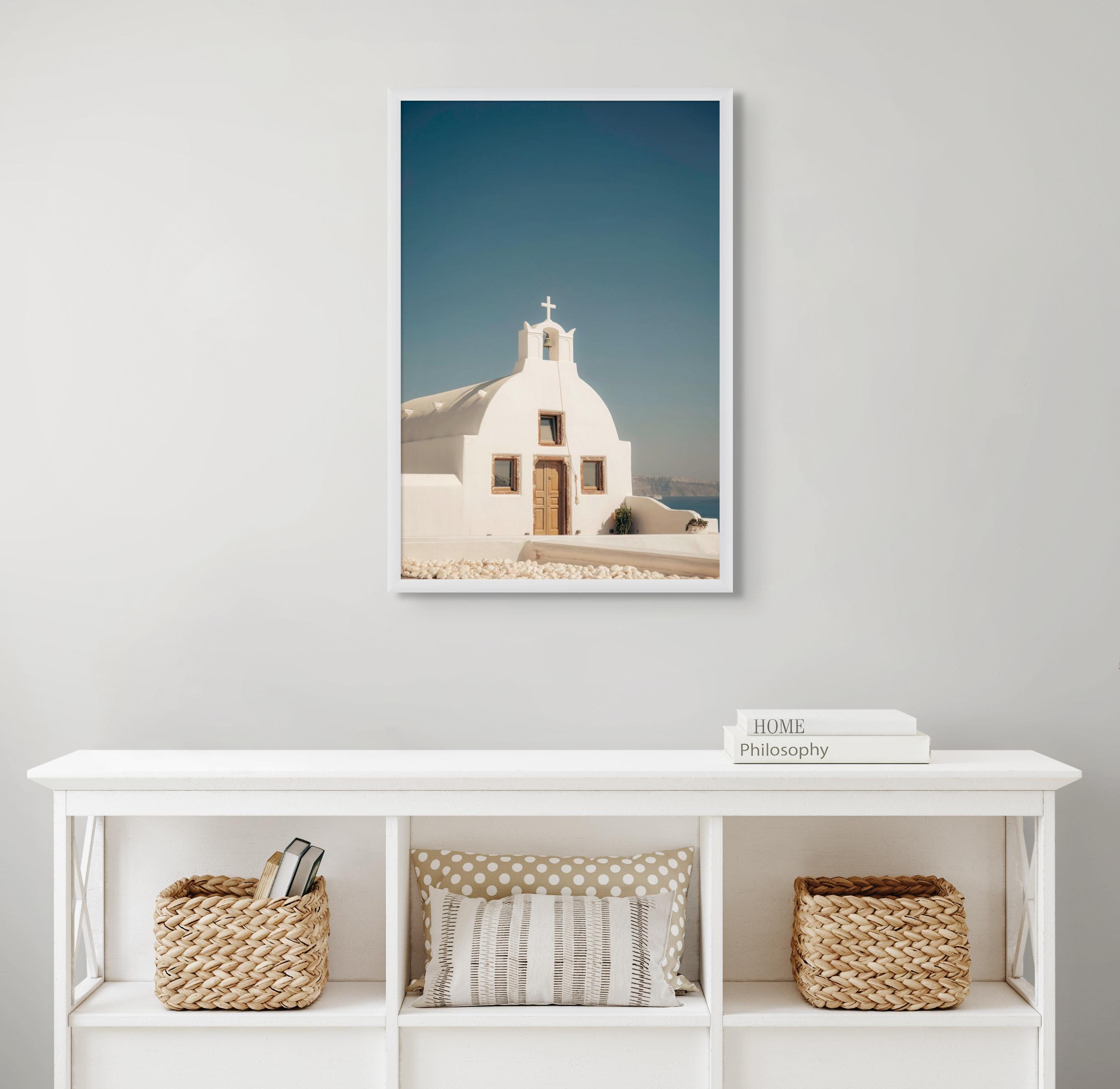 Oia Santorini Greece Wall Art, Greece Santorini Church Home Decor ...