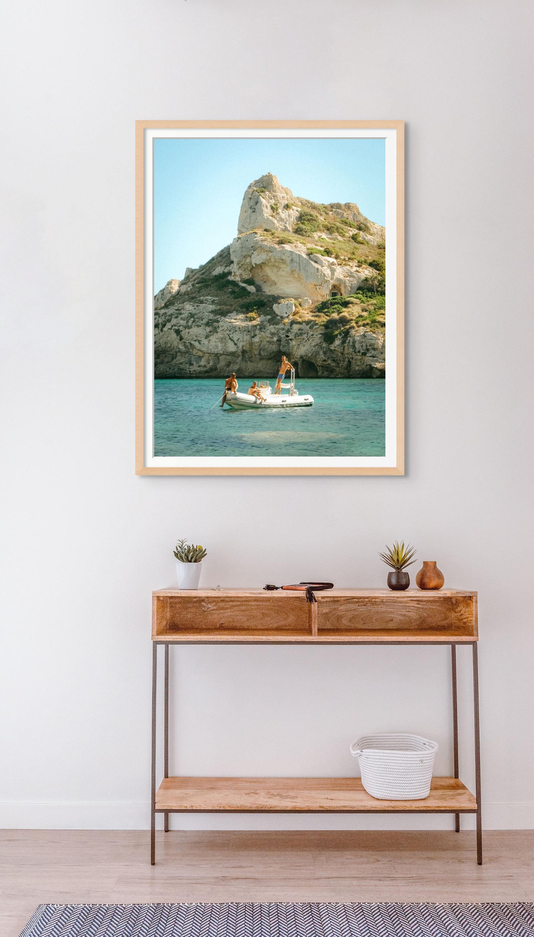 Sardinia Italy Wall Art, Italian Summer Boat Home Decor, Vintage ...
