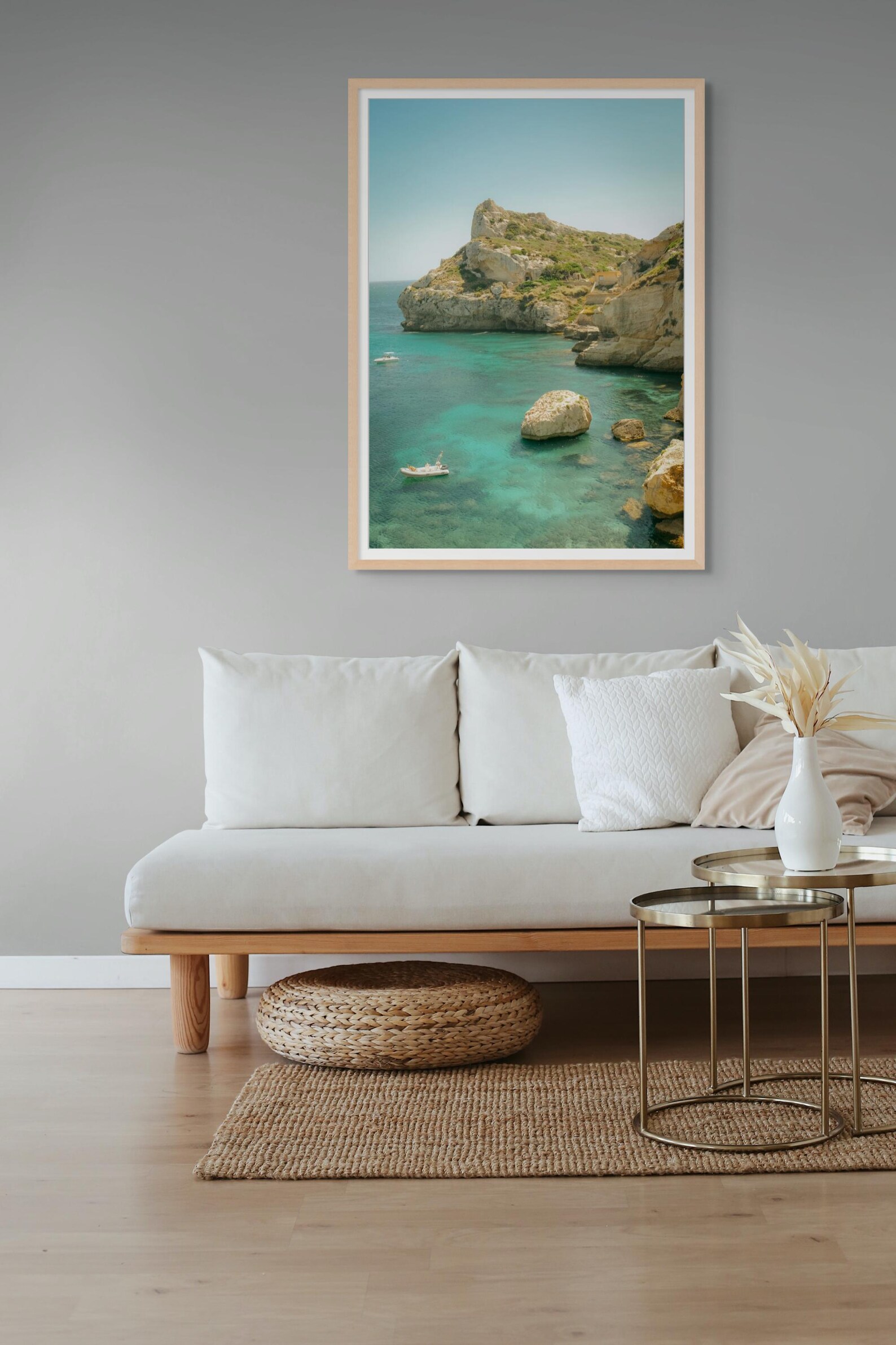 Sardinia Italy Wall Art, Italian Summer Home Decor, Vintage ...