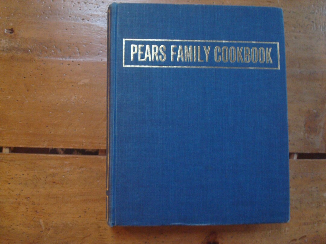 Pears Family Cookbook by Bee Nilson. Pelham Books 1964 HC - Etsy