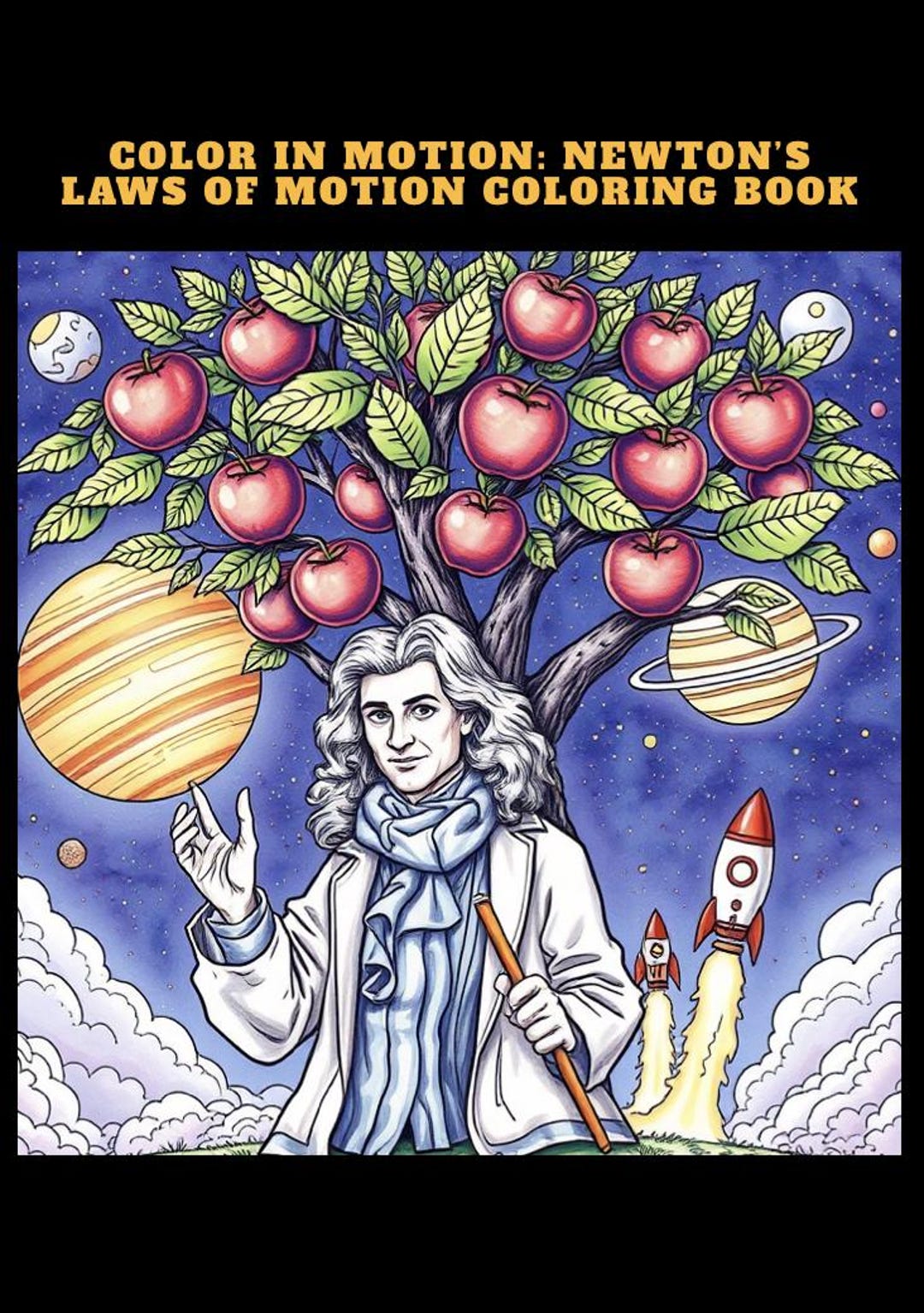 Newton’s Laws of Motion Coloring Book - Etsy