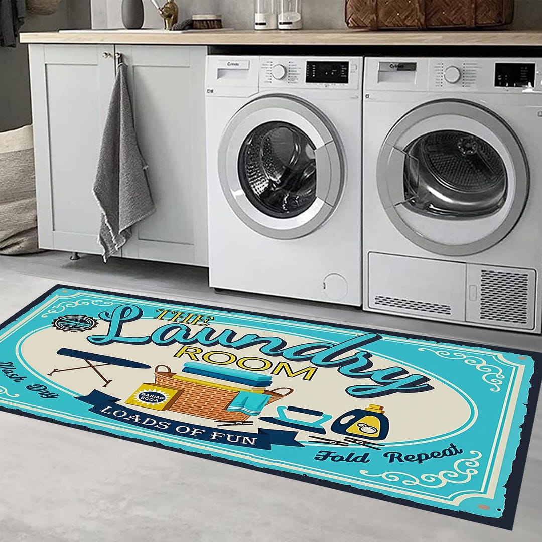 Laundry Room Rug, for Farmhouse, Runner, Laundry Room Organization ...