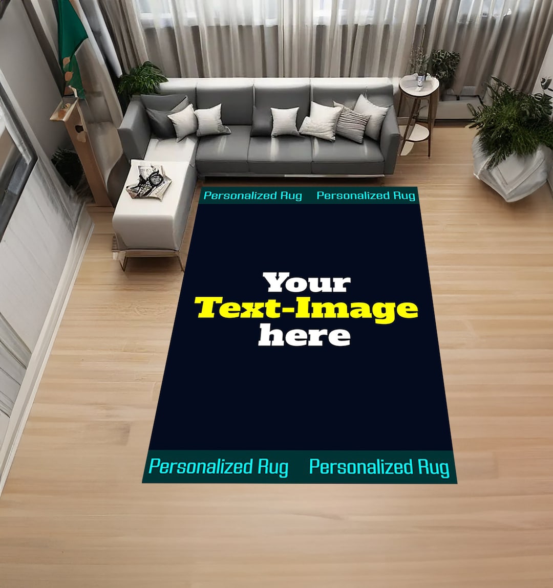 Custom Photo & Logo Rug: Personalized Area Rug for Business - Etsy
