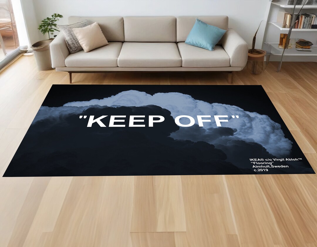 Keep off Rug, Keep off Cloud Rug, With Logos, Bestseller Model ...