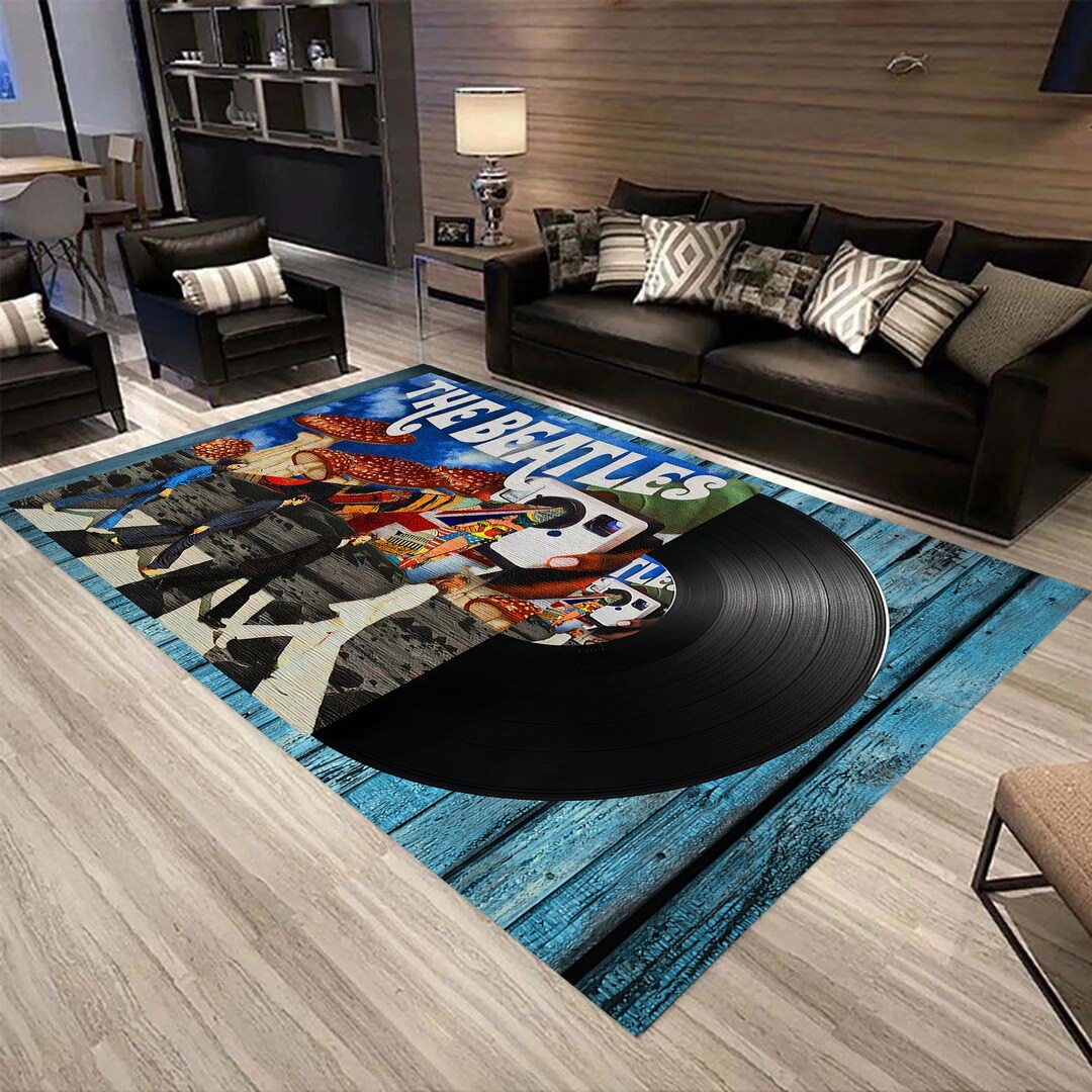 The Beatles Rug, Legends Rugs, Beatles Rug, Beatles Carpet,sing Star ...